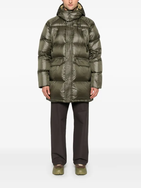 Blauer Cedar Coat | Green | FARFETCH JO Blauer Cedar Coat | Green | FARFETCH JO