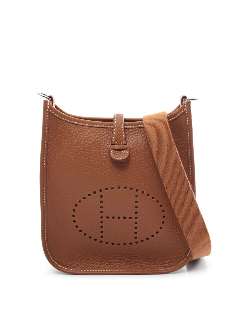 Hermès Pre-Owned 2024 Evelyne TPM Shoulder Bag | Brown | FARFETCH UK