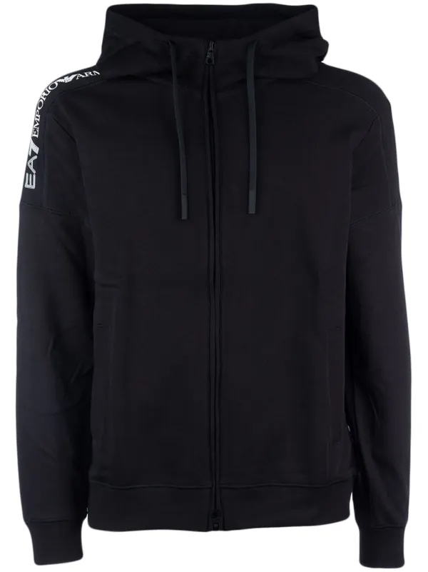 Ea7 zip hoodie store