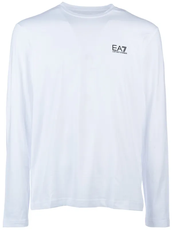 Armani long sleeve t shirt white store