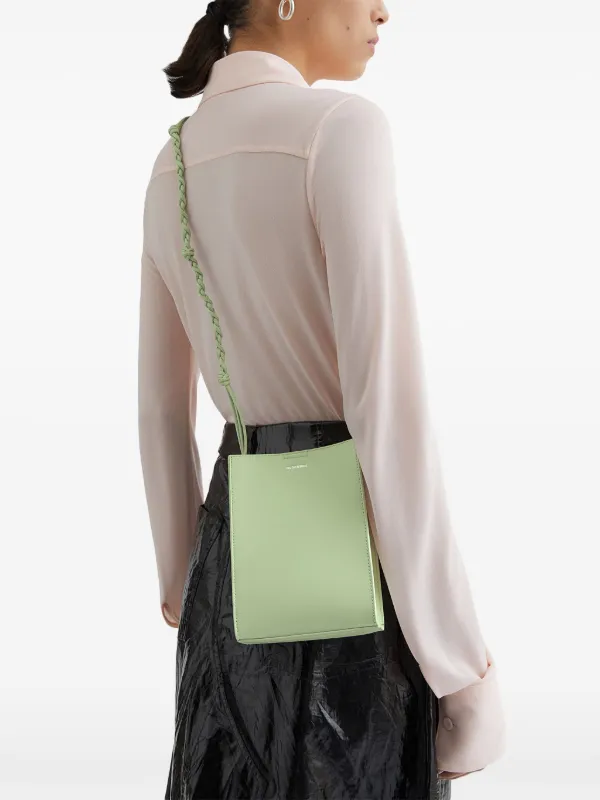 Jil Sander Tangle ショルダーバッグ S | グリーン | FARFETCH JP Jil Sander Tangle ショルダーバッグ S | グリーン | FARFETCH JP