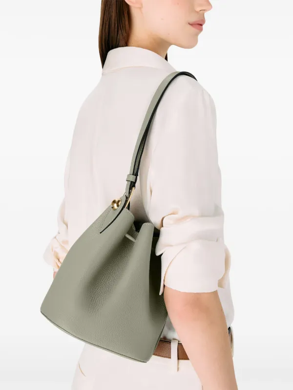 Furla Leather Bucket Bag | Green | FARFETCH Furla Leather Bucket Bag | Green | FARFETCH