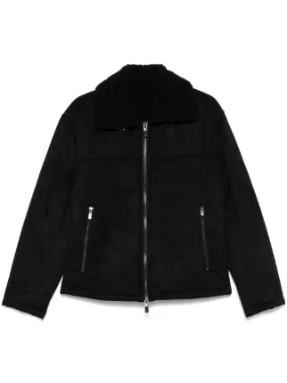 Armani exchange suede jacket store
