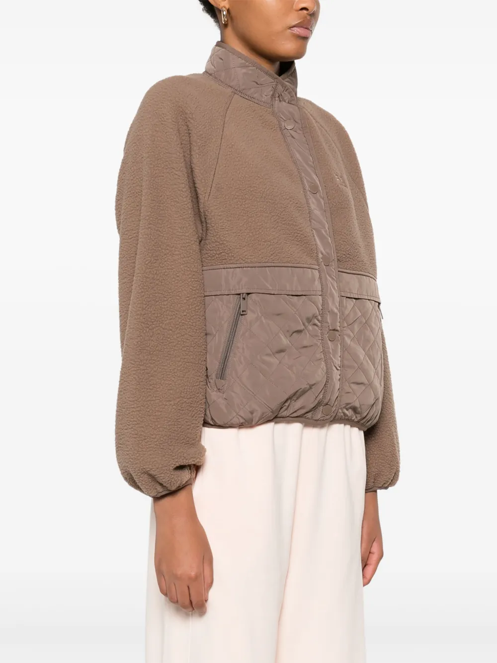 P.E Nation Quilted Jacket | Brown | FARFETCH