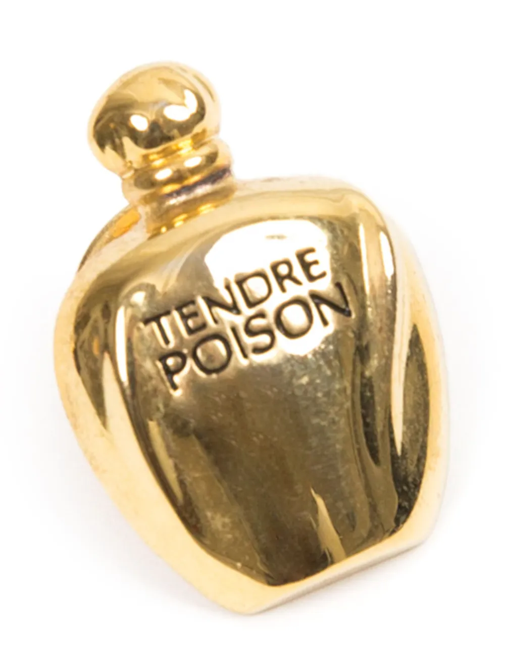 Christian Dior Pre-Owned 1990s Perfume Bottle Pin | Gold | FARFETCH AU