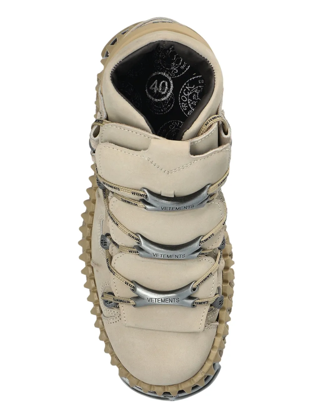VETEMENTS New Rock Edition Sneakers | Neutrals | FARFETCH UK