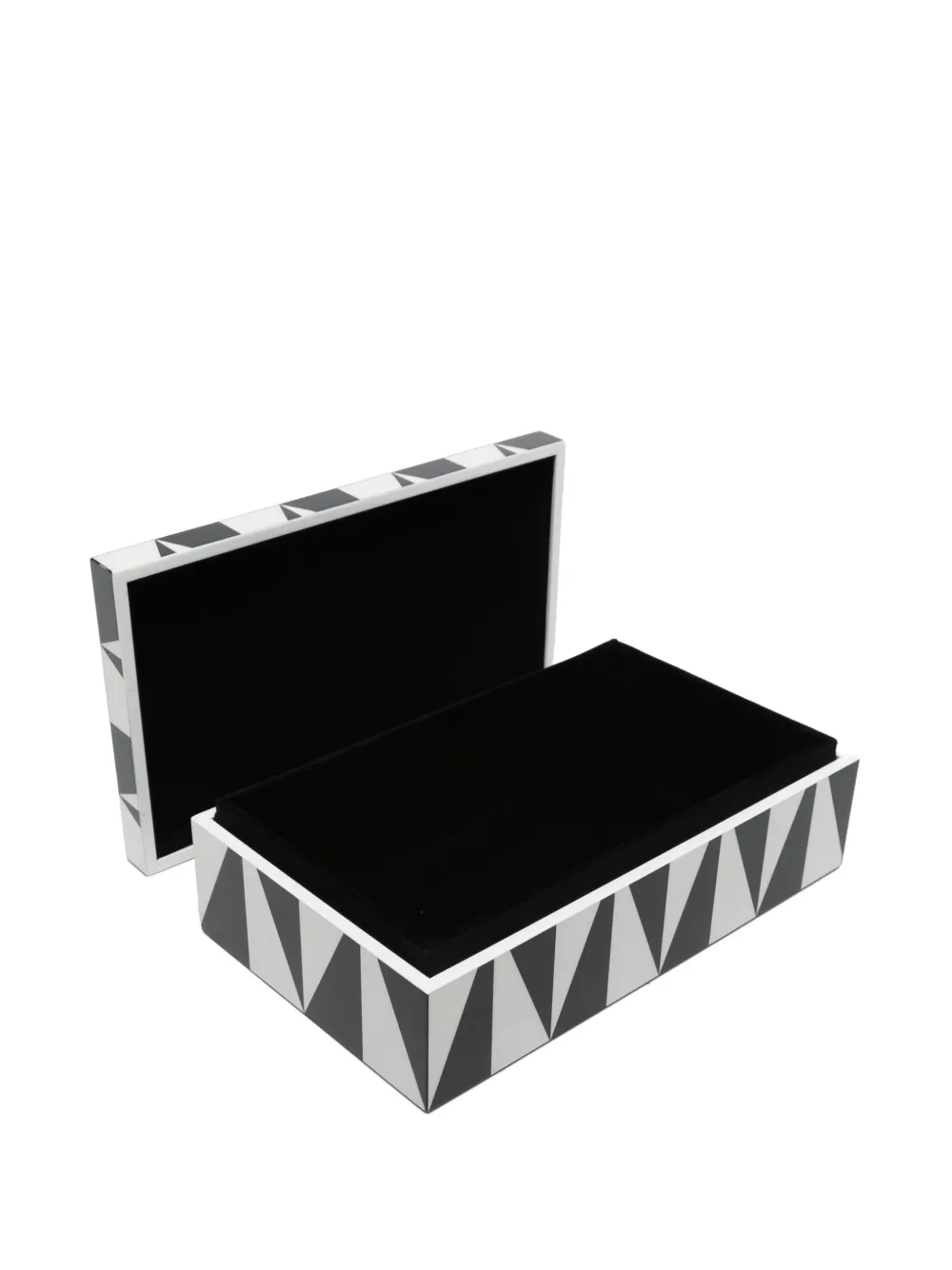 Jonathan Adler Medium Op Art Box (7.5cm x 15cm) | Black | FARFETCH