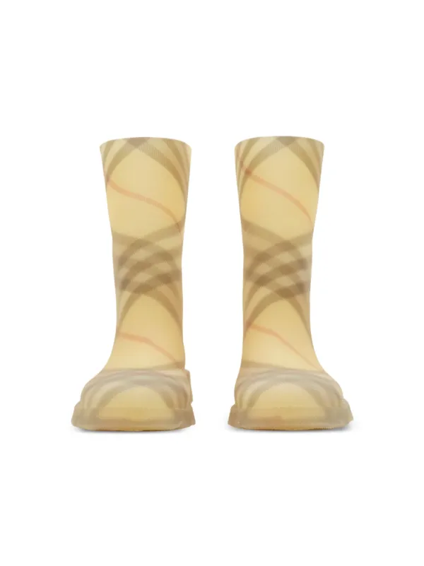 Burberry Kids Marsh Boots Yellow FARFETCH UK