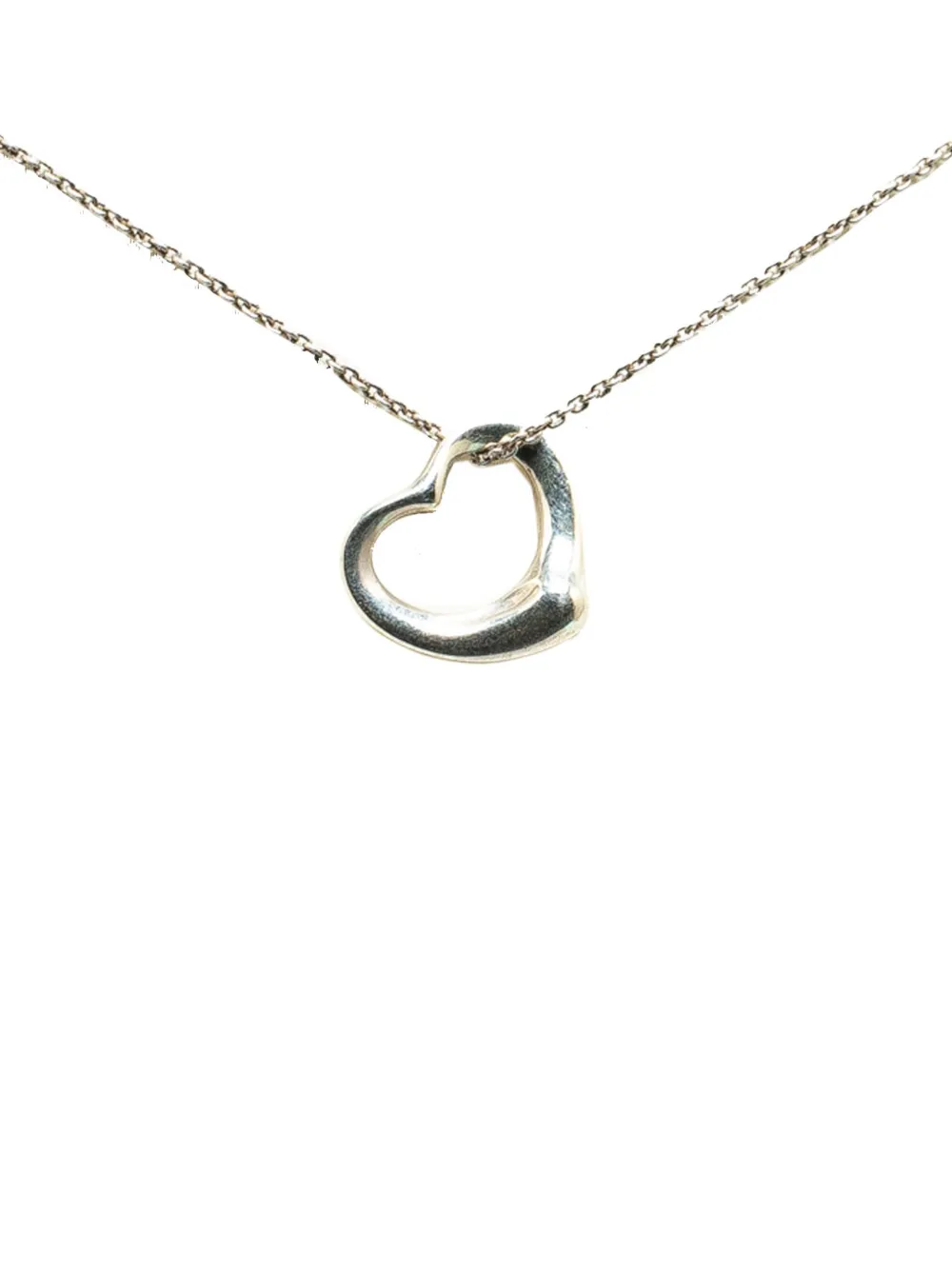 Tiffany & Co. Pre-Owned 21st Century Elsa Peretti Sterling Silver Open ...