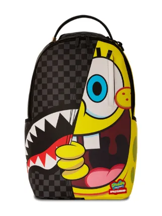 Sprayground Kid monster-print Backpack | Yellow | FARFETCH