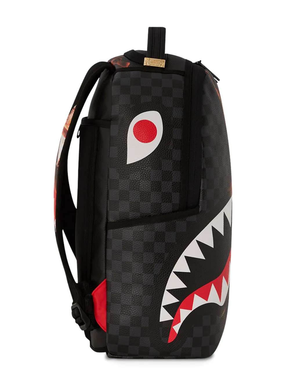 Sprayground Kid mix-print Backpack | Black | FARFETCH