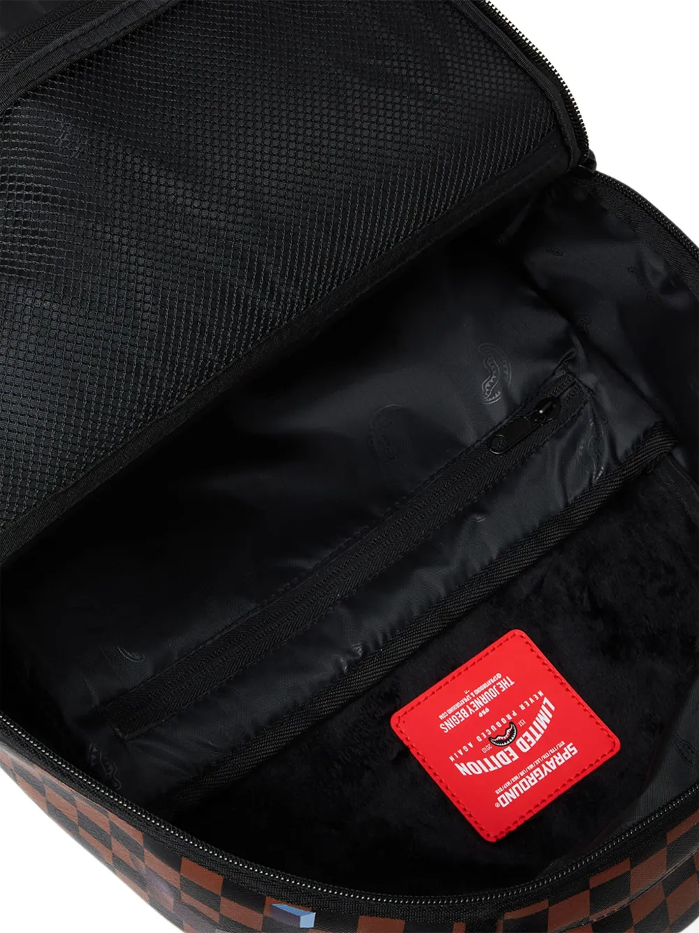 Sprayground Kid robot-print Backpack | Brown | FARFETCH