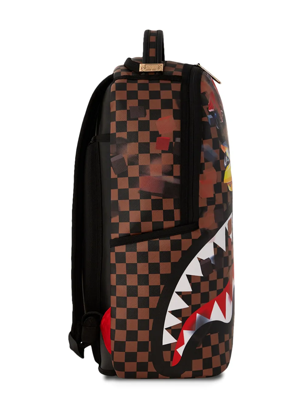 Sprayground Kid robot-print Backpack | Brown | FARFETCH