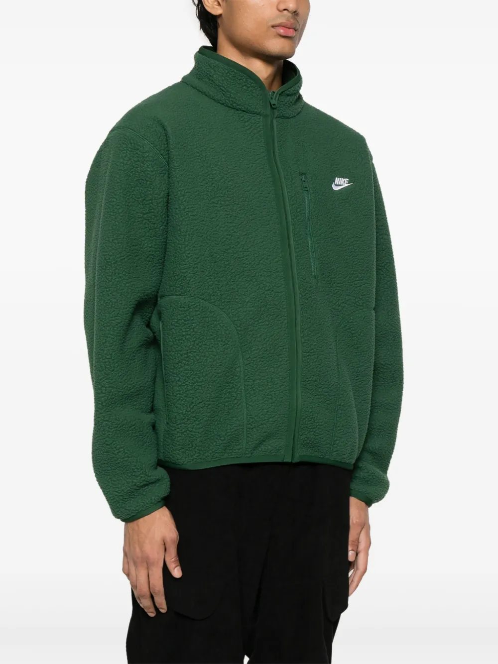 Nike Fleece Jacket | Green | FARFETCH