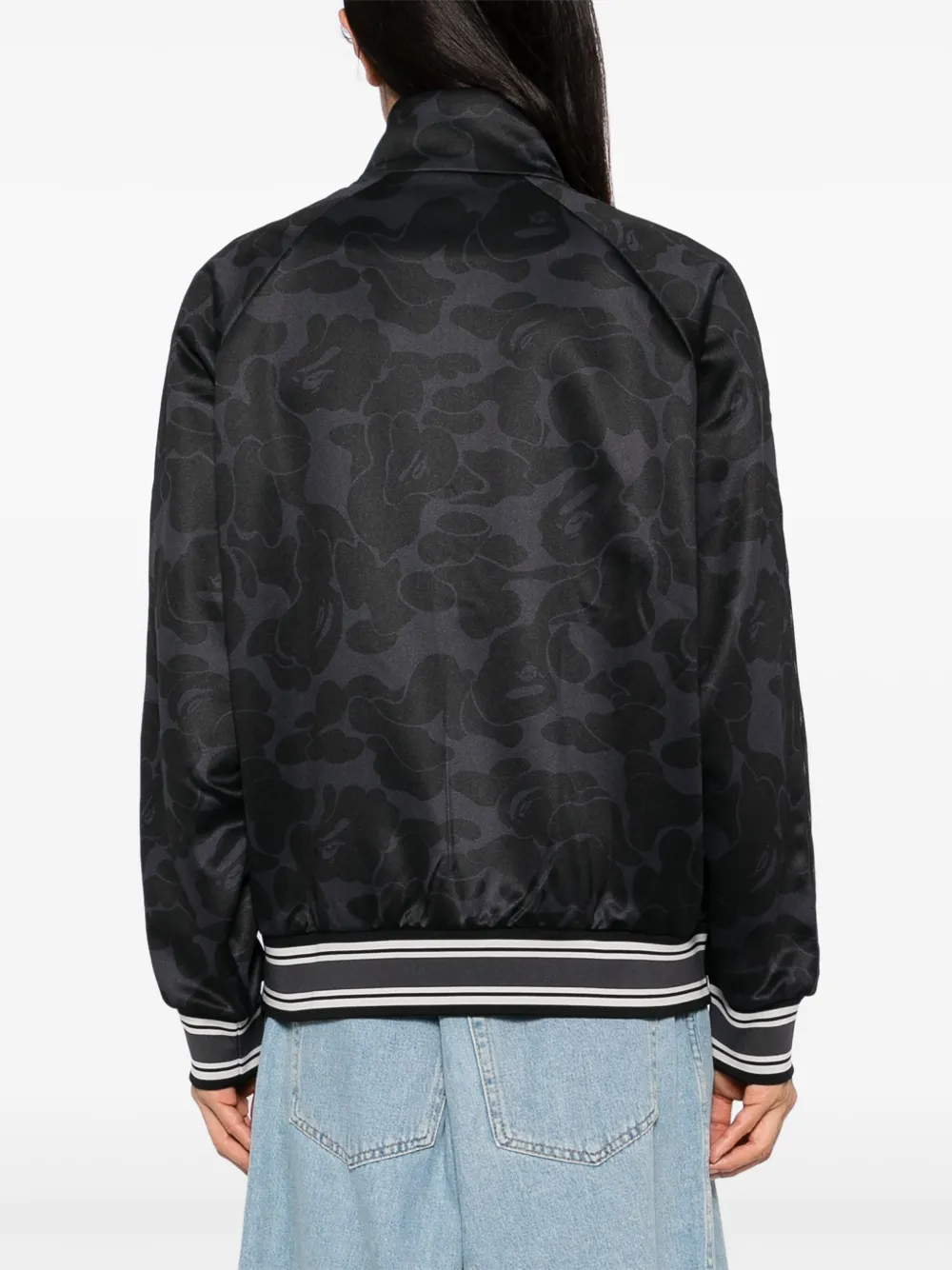 A BATHING APE® カモフラージュ ジャケット | ブラック A BATHING APE® カモフラージュ ジャケット | ブラック