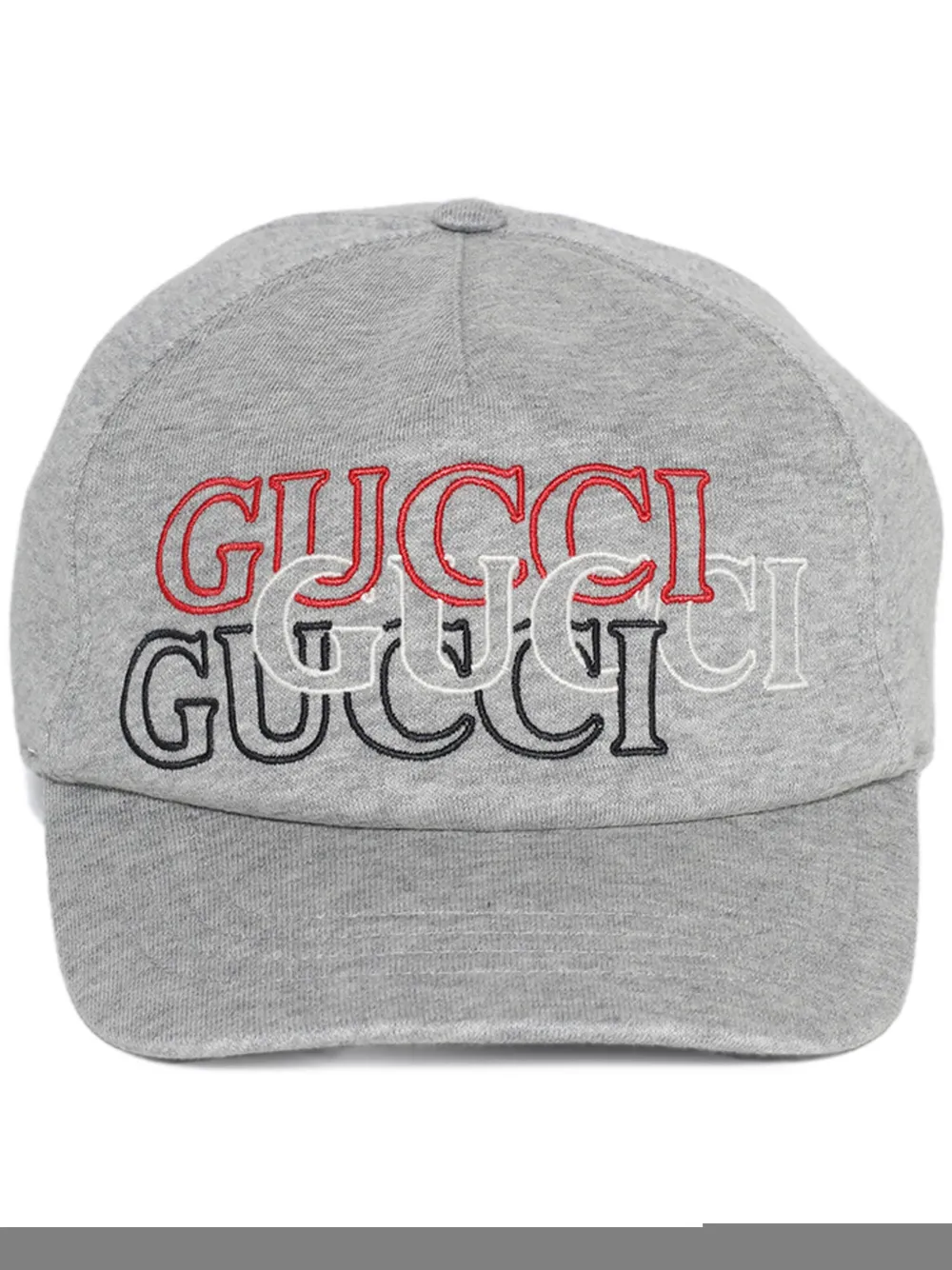 Gucci logo-embroidered Cap | Grau | FARFETCH DE