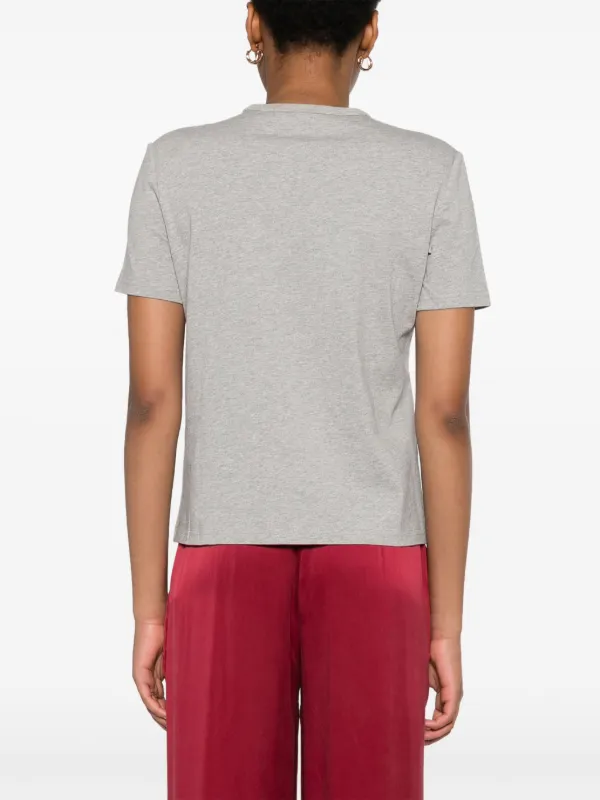 Tory Burch ビジューロゴ Tシャツ | グレー | FARFETCH JP Tory Burch ビジューロゴ Tシャツ | グレー | FARFETCH JP
