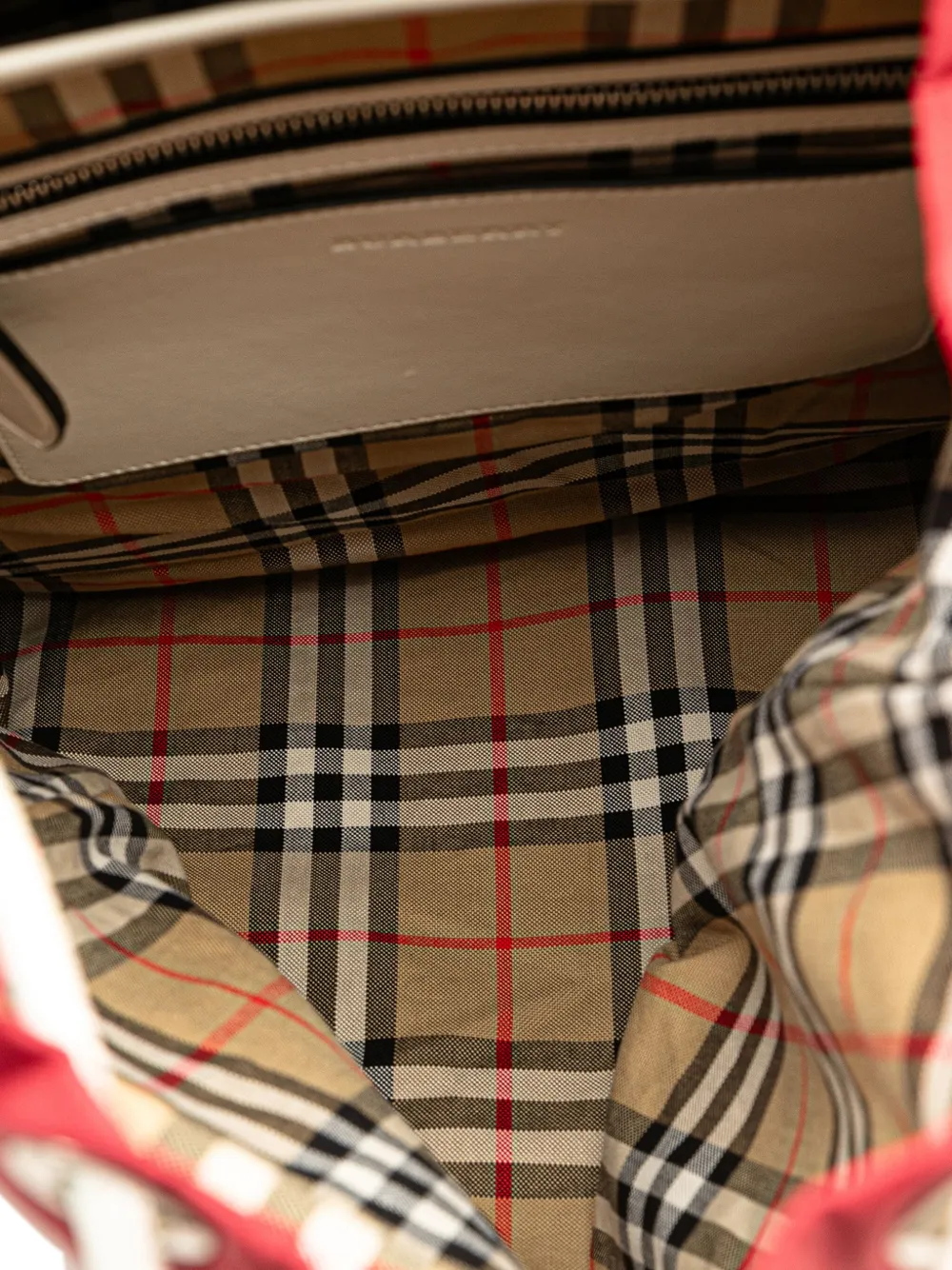 Burberry Pre-Owned 2018-2024 Nylon ML Jack Cay Backpack | Red | FARFETCH