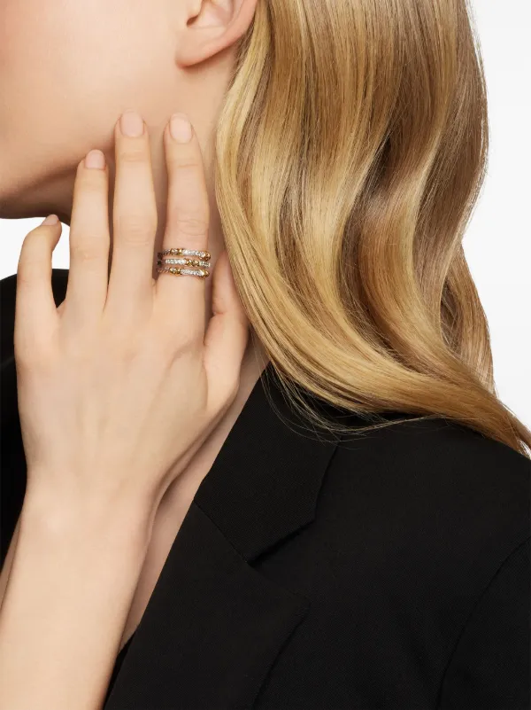 Petite helena wrap ring with 18k yellow gold and diamonds store