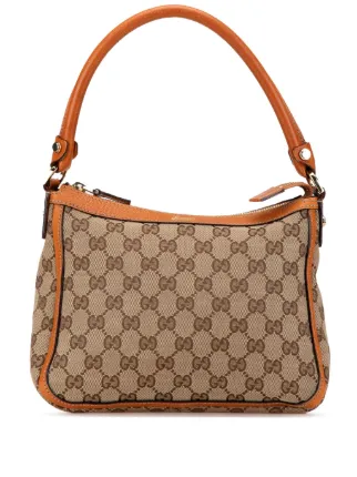 Gucci Pre-Owned 2000-2015 GG Canvas Handbag | Brown | FARFETCH