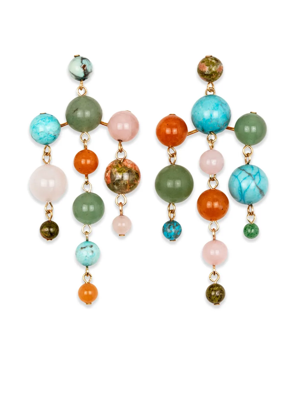 Jennifer Behr x Julia Berolzheimer Marinda Earrings | Red | FARFETCH