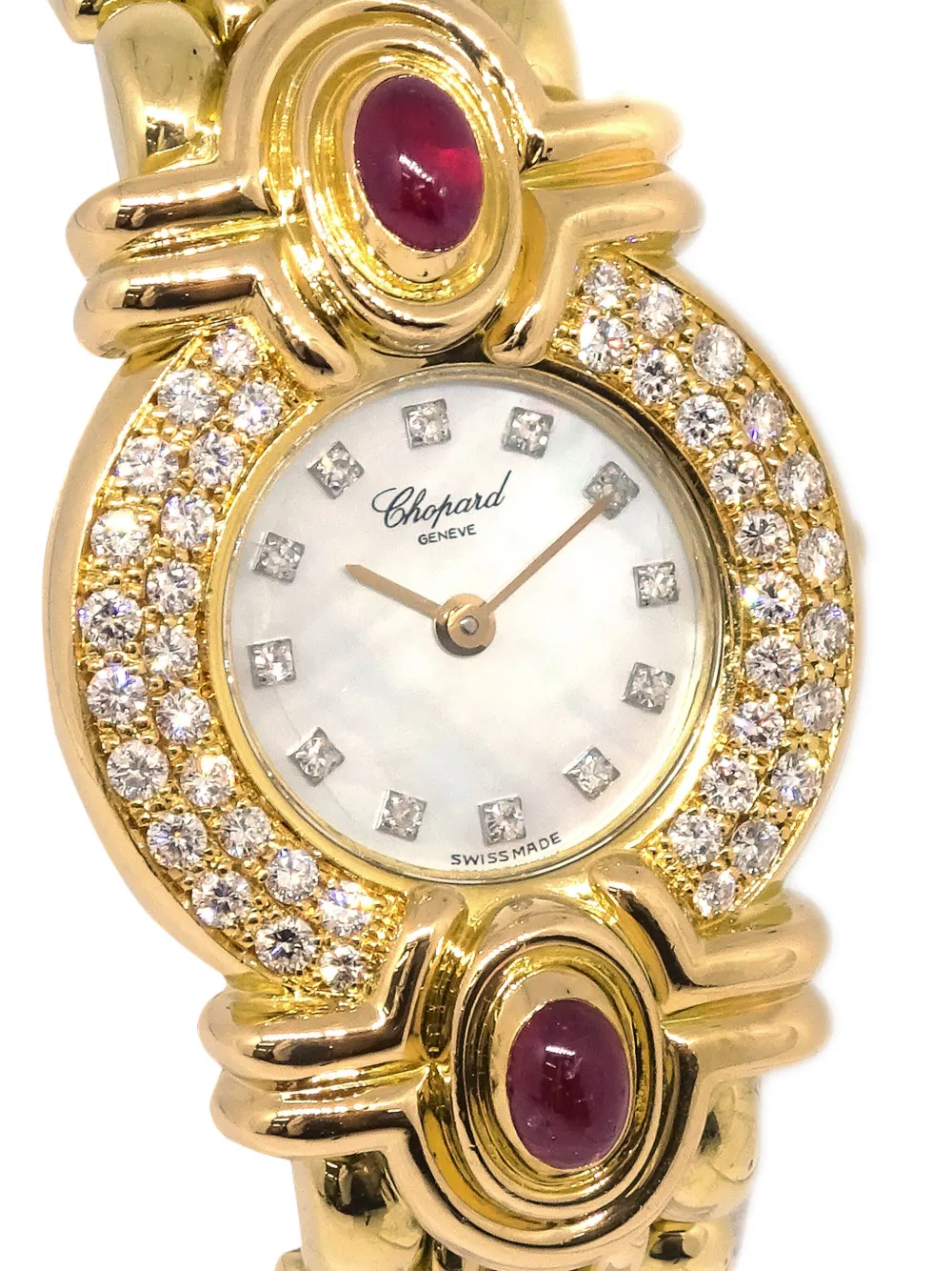 Chopard Pre-Owned Reloj En Oro Amarillo De 18kt De 35mm Circa 1980-1990 De Archivo | Blanco ...