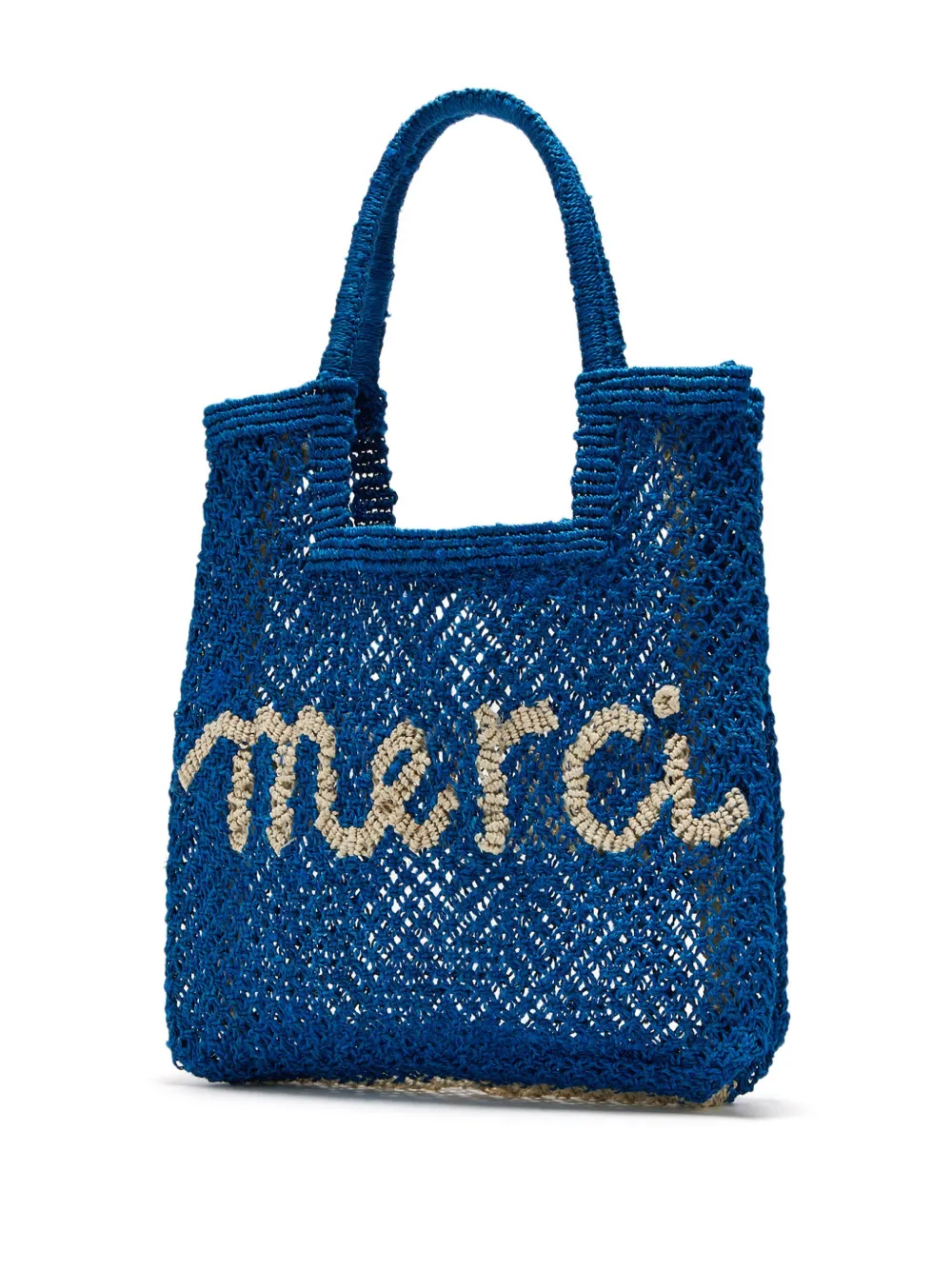 The Jacksons Merci Tote Bag | Blue | FARFETCH TR
