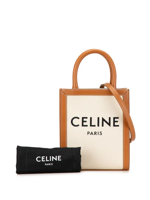 Celine canvas cabas store