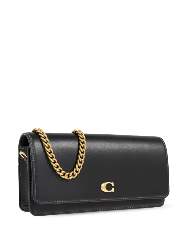 Coach Evie Long Wallet Black