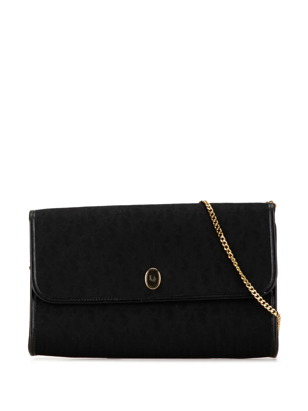 Christian Dior Pre-Owned 20th Century Oblique Chain Crossbody Bag ...