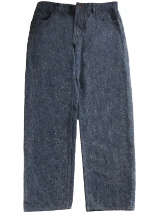 The Row Ross wide-leg Jeans | Blue | FARFETCH SG