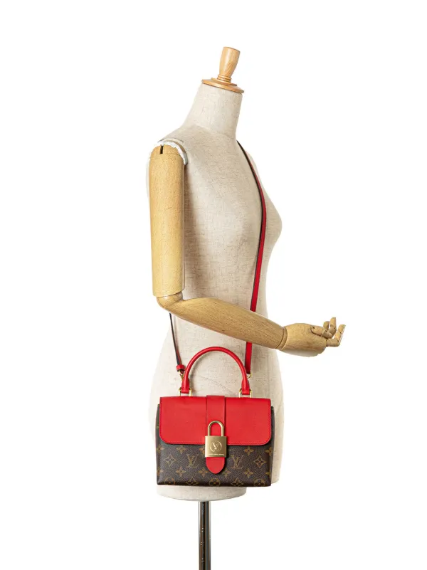 Louis Vuitton Pre owned 2019 Monogram Locky Bb Satchel Red