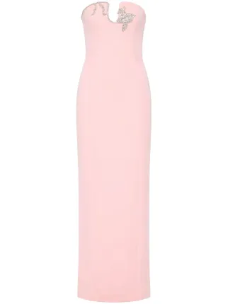 Rachel Gilbert Leura Gown | Pink | FARFETCH QA