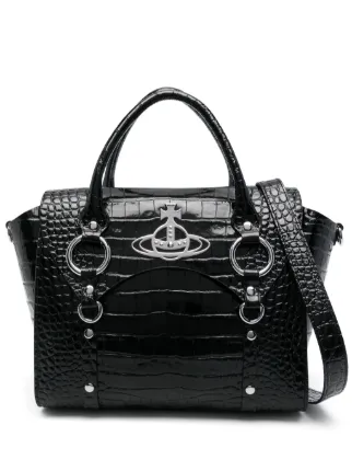Vivienne Westwood Medium Betty Tote Bag | Black | FARFETCH