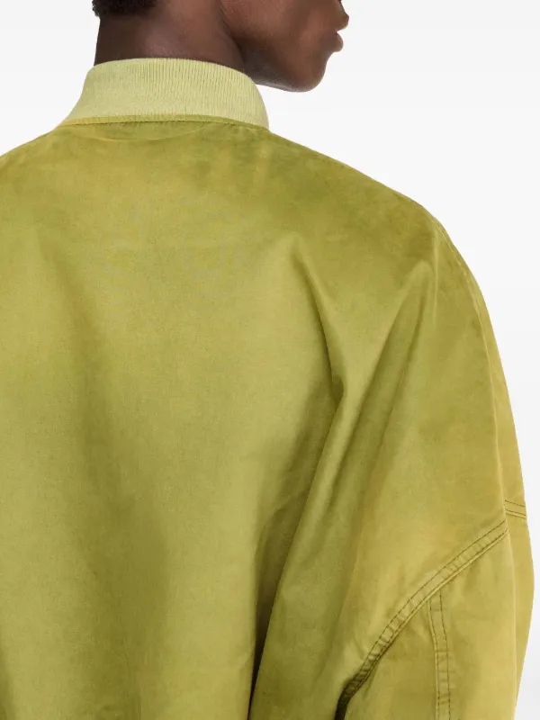 JW Anderson Cotton Bomber Jacket | Green | FARFETCH JW Anderson Cotton Bomber Jacket | Green | FARFETCH