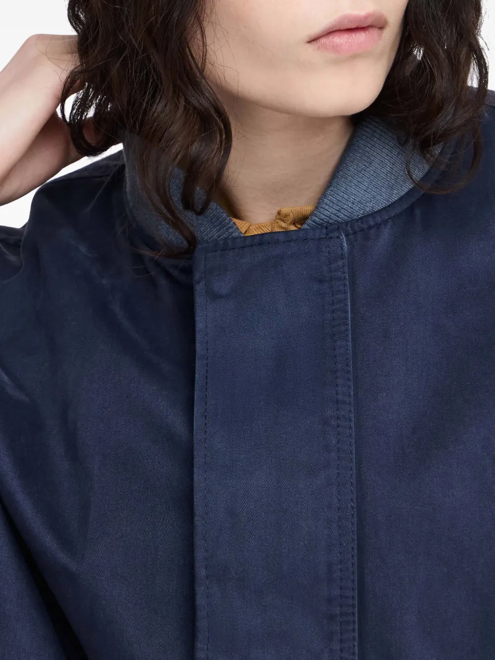 JW Anderson Cotton Bomber Jacket | Blue | FARFETCH JW Anderson Cotton Bomber Jacket | Blue | FARFETCH