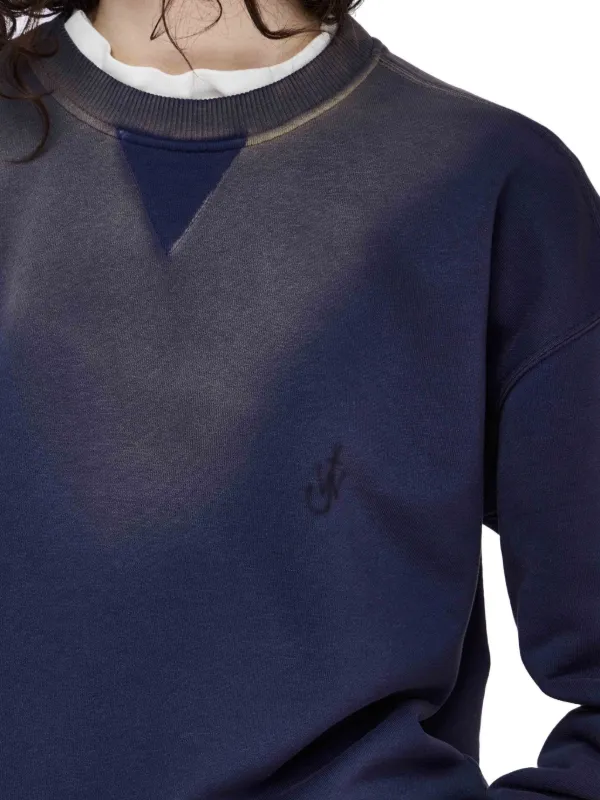 JW Anderson Anchor-logo Sweatshirt | Blue | FARFETCH JW Anderson Anchor-logo Sweatshirt | Blue | FARFETCH