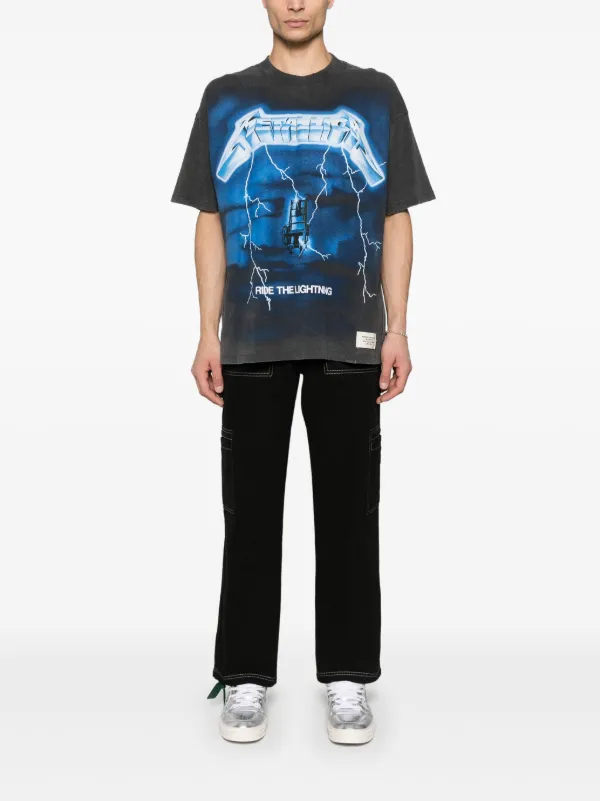 Represent x Metallica Ride The Lightning Tシャツ | グレー Represent x Metallica Ride The Lightning Tシャツ | グレー