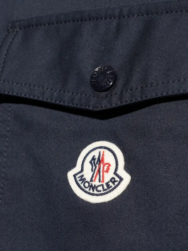Moncler Shirt Jacket | Blue | FARFETCH Moncler Shirt Jacket | Blue | FARFETCH