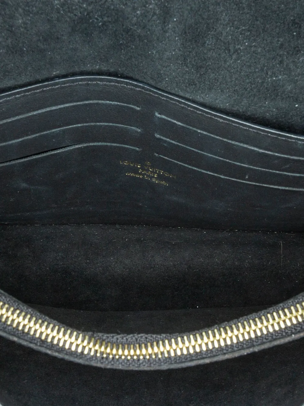 Louis Vuitton Pre-Owned 2021-present Damier Ebene Vavin Wallet On Chain ...