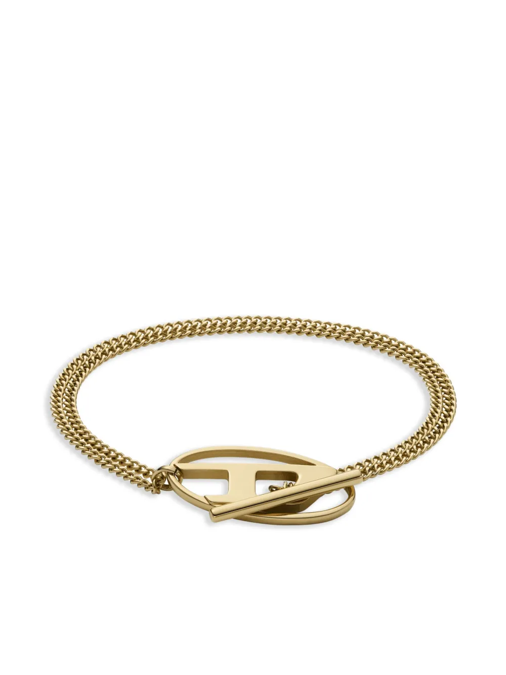 Diesel logo chain bracelet - Gold | £69.00 | Port