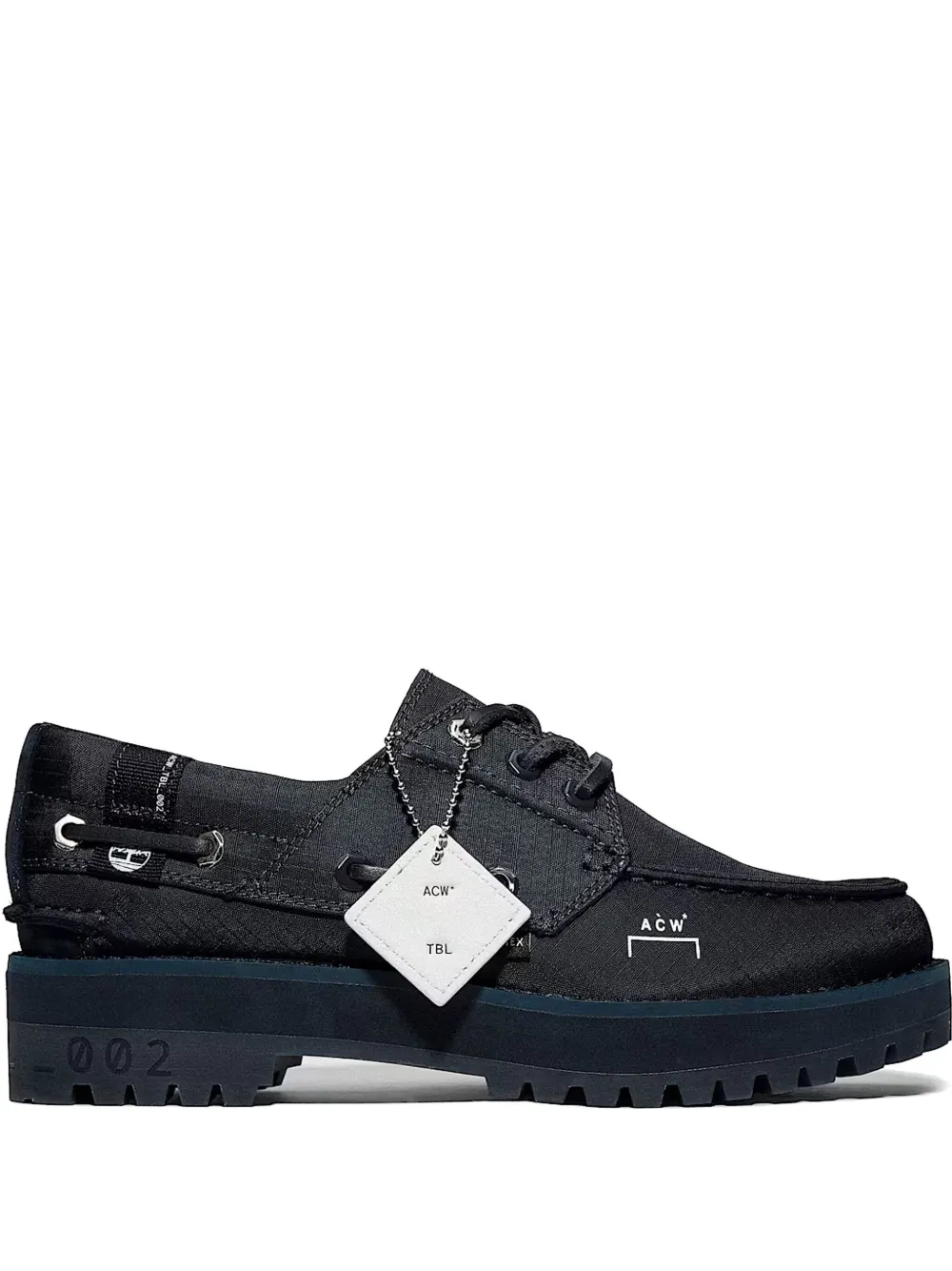 Timberland x Samuel Ross Future 33 3-Eye 系带鞋 | 蓝色 | FARFETCH CN