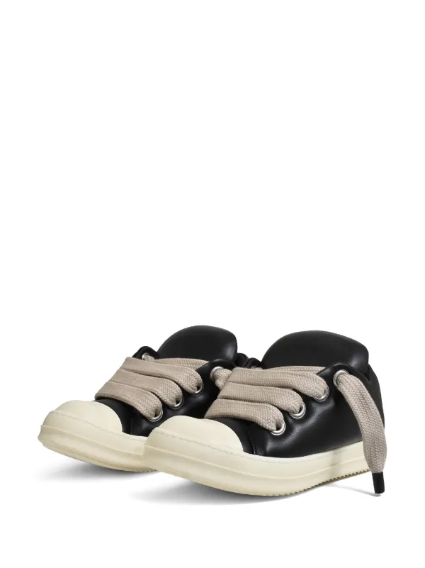 Rick Owens Hollywood Jumbolaced スニーカー | ブラック Rick Owens Hollywood Jumbolaced スニーカー | ブラック