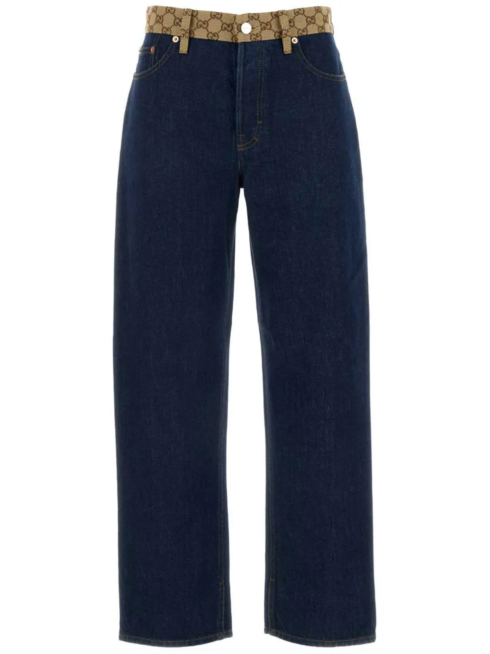 Gucci GG Supreme Jeans | Blue | FARFETCH UK