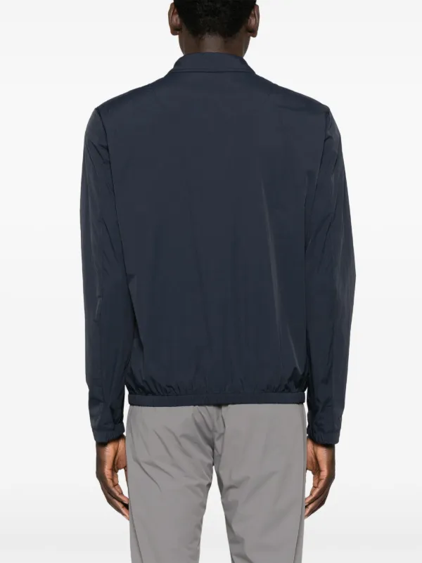 Herno classic-collar Shirt Jacket | Blue | FARFETCH Herno classic-collar Shirt Jacket | Blue | FARFETCH