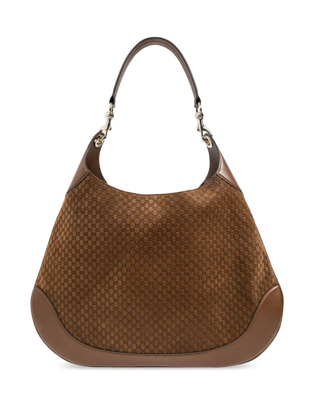 Gucci Medium Gucci B Bag | Brown | FARFETCH HK