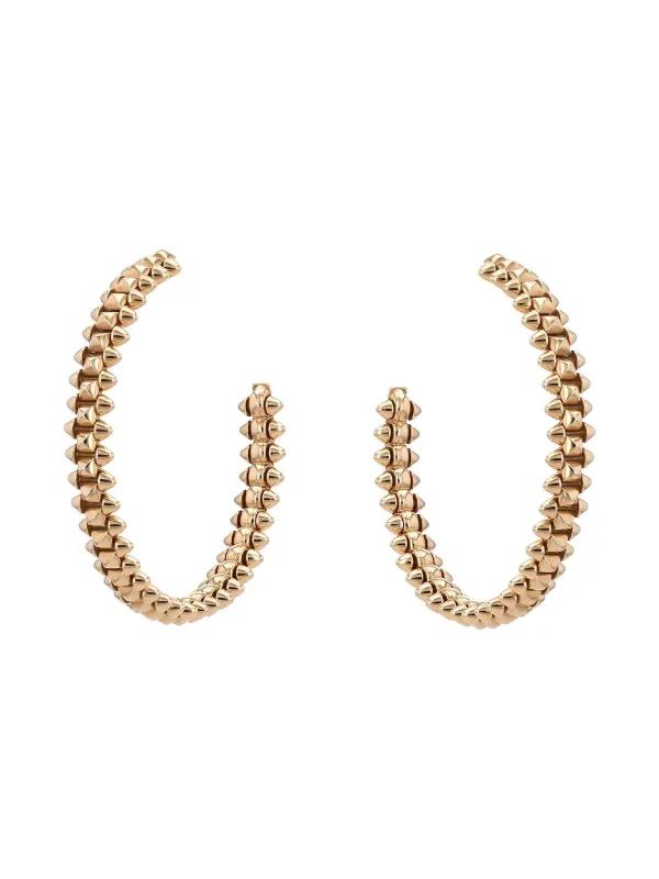 Second hand gold hoop earrings store