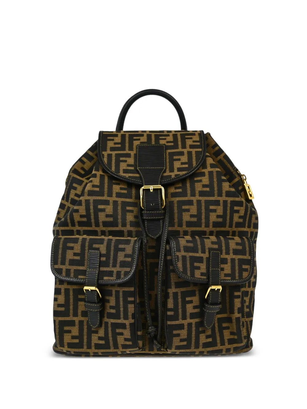 Fendi Pre-Owned 1990-2000s Zucca Backpack | Brown | FARFETCH