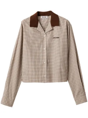 Miu Miu Shirts | FARFETCH US Miu Miu Shirts | FARFETCH US
