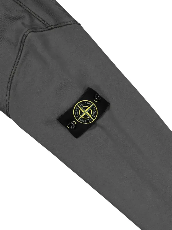 Stone Island コンパスバッジ スウェットシャツ | グレー Stone Island コンパスバッジ スウェットシャツ | グレー